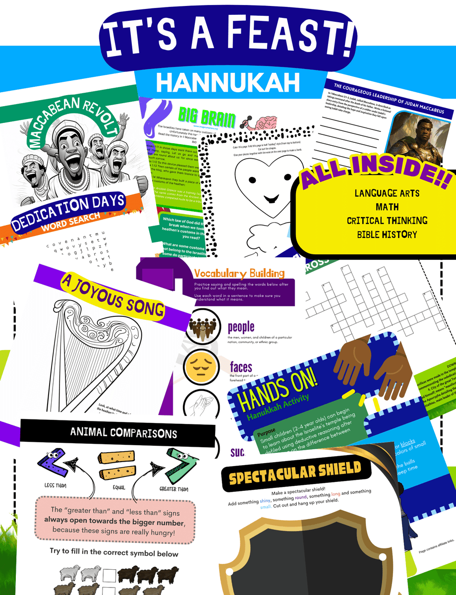 Hanukkah / Feast of Dedication Activities – Imagery Matters